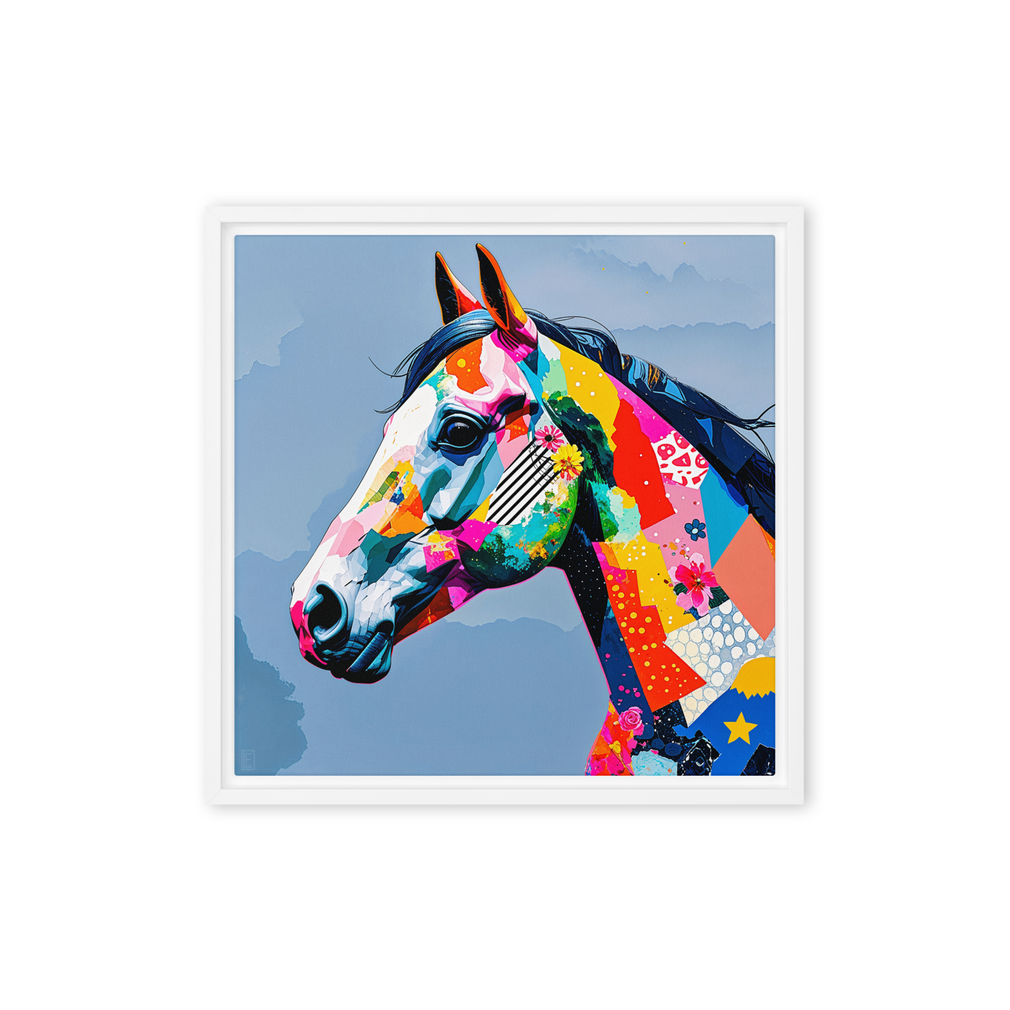 Pop-art Horse painting - Colorful horse – Arts-Lovers